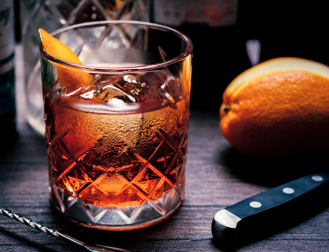 Negroni with Barrel Aged Gin – Original Spirit Co
