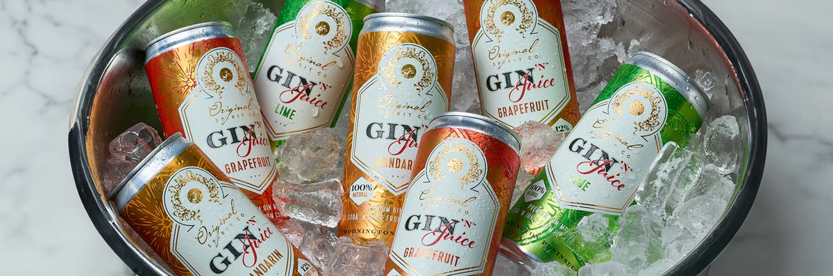 Gin 'n Juice Premixed Gin Cans – Original Spirit Co